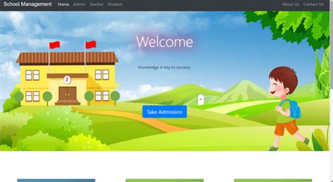 School Management System In Python Django With Sqlite