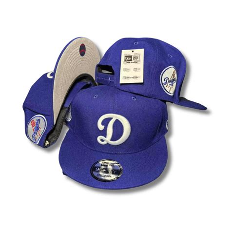 Los Angeles Dodgers Script Logo New Era 59fifty Fitted Hat Snapback