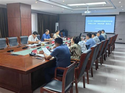 市住建局召开2024年二季度建筑业发展分析会暨农民工工资“月结月清”推进会企业项目工作