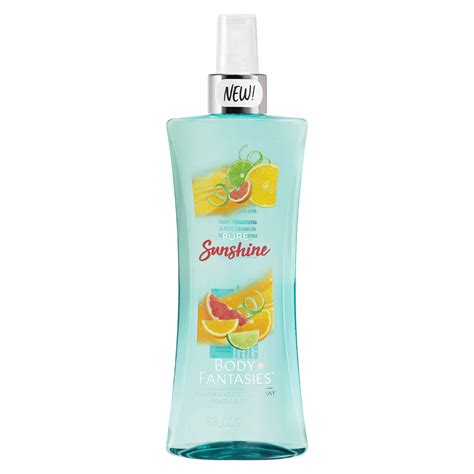 Body Fantasies Body Spray 8oz Pure Sunshine Vertiffy