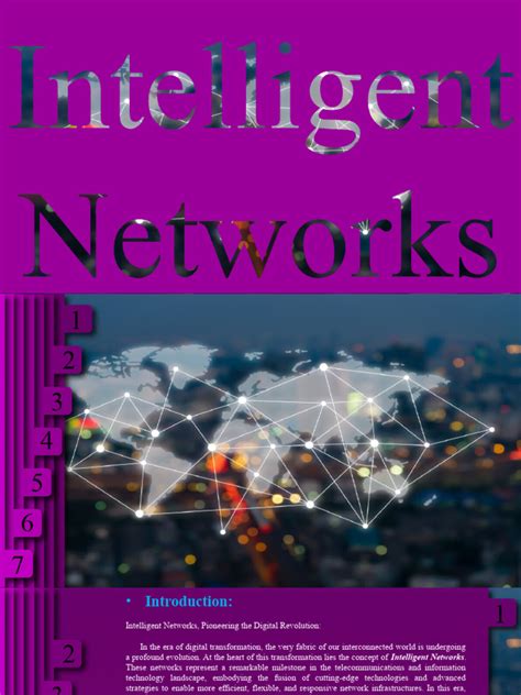 Intelligent Networks Pdf Computer Network Communication