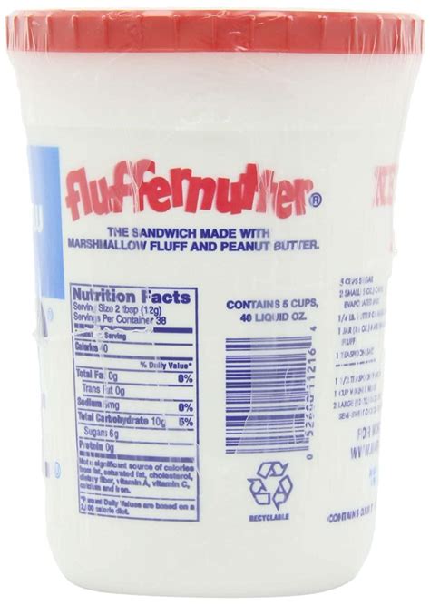 Marshmallow Fluff Original 16 Ounce Pack Of 6 Delicious Marshmallow