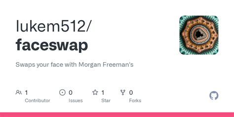 Github Lukem512faceswap Swaps Your Face With Morgan Freemans