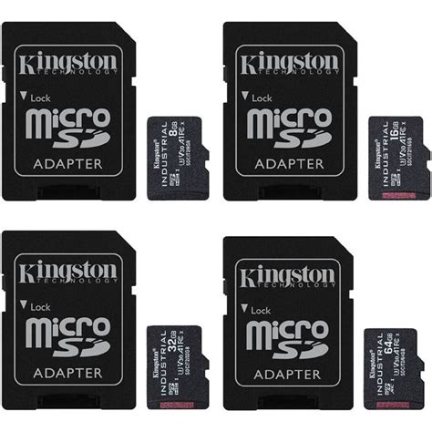 Kingston Microsd Class 10 A1 Pslc Industrial Temp Card 8gb 16gb 32gb