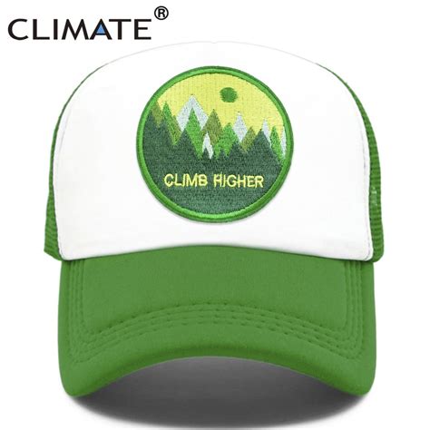 Climate Climb High Cap Outdoor Sport Trucker Forest Hat Cool Summer