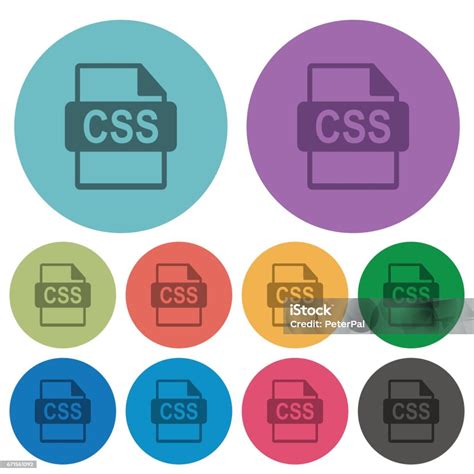 css 파일 형식 플랫 아이콘 색상 0명에 대한 스톡 벡터 아트 및 기타 이미지 0명 가상현실 개체 그룹 istock