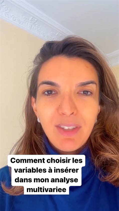 Comment Choisir Les Variables à Insérer Dans Mon Modèle De Régression Multivariee By