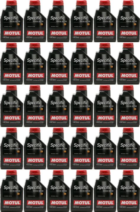 Motul Specific 5W-30 VW 504 00 - VW 507 00 Motoröl 30x 1l = 30 Liter ...