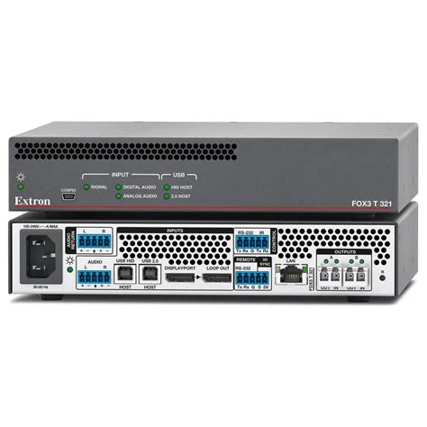 Extron Fox3 T 321 Käyttöohje 50 Sivut