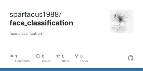 Github Spartacus1988faceclassification Faceclassification