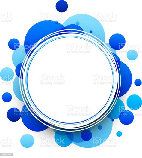 Round Blue Background Stock Illustration Download Image Now Blue
