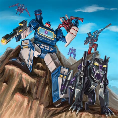 Soundwave Decepticon Transformers Dibujos Animados Personajes