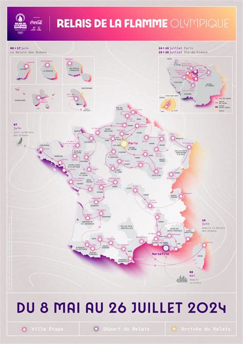 JOParis2024 CARTE RELAIS Flamme Olympique Le Lutèce du Parisien