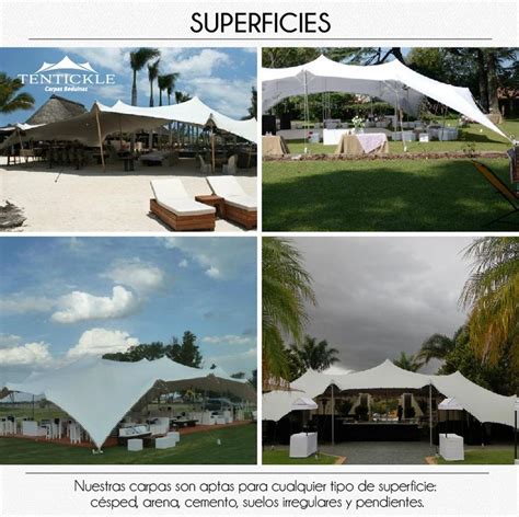 ¿sabías Que Nuestras Carpas Se Adaptan A Cualquier Tipo De Superficie