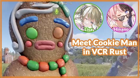 Lisa And Hinano Meet Cookie ManVCR Rust VSPO YouTube