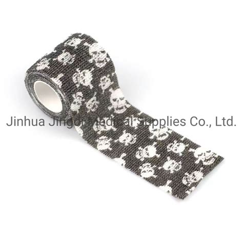 Cohesive Vet Wrap Waterproof Elastic Wrap Bandagetattoo Self Adhesive
