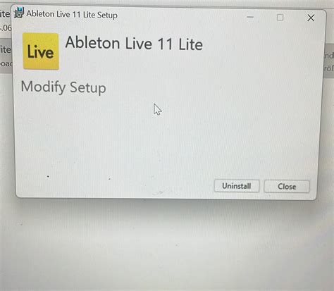 Ive Downloaded Ableton 11 Lite Windows But It Doesnt Show Me The