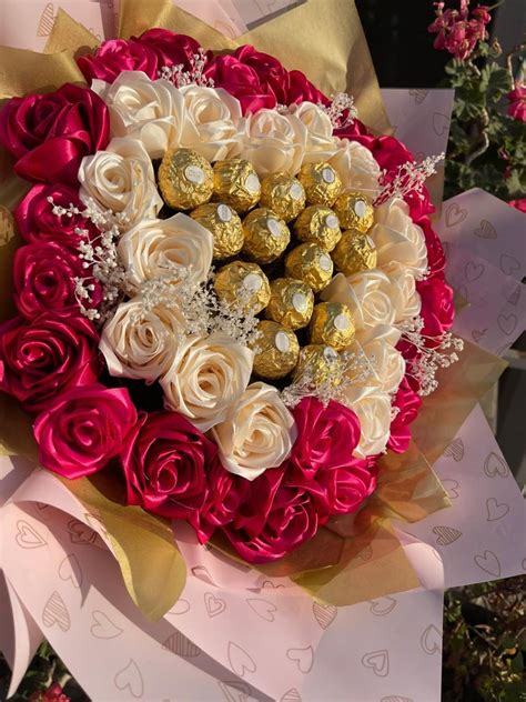 Rosas De Liston Rosas Eternas Ribbon Rose Bouquets Diy Ribbon Flowers