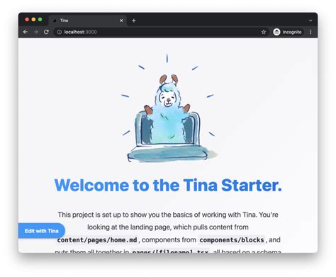 Using The Tina Editor TinaCMS Docs