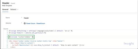 Design Custom Sidebar Within Microsoft Power Pages Microsoft Dynamics 365 Blog