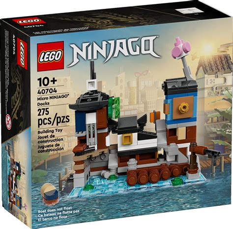 Micro Ninjago® Docks 40704 Ninjago® Buy Online At The Official Lego® Shop De