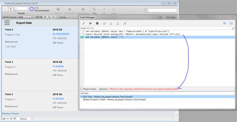 Export Records To Excel File In Filemaker Go