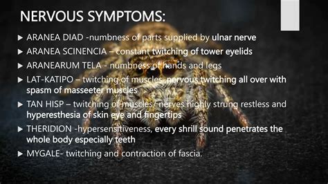Spider Groupbhmshomoeopathymateria Medica Pptx