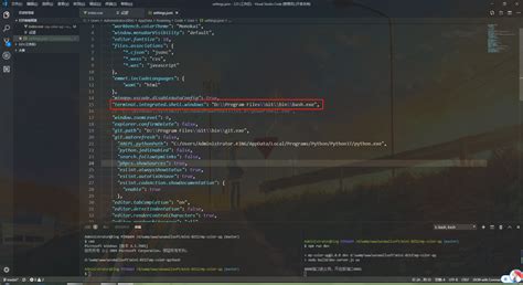 Vscode——配置终端集成bash和cmd 腾讯云开发者社区 腾讯云