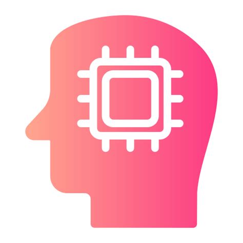 Neural Network Generic Gradient Fill Icon