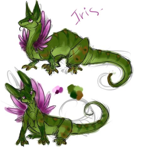 Iris Ref By Dapplefox On Deviantart