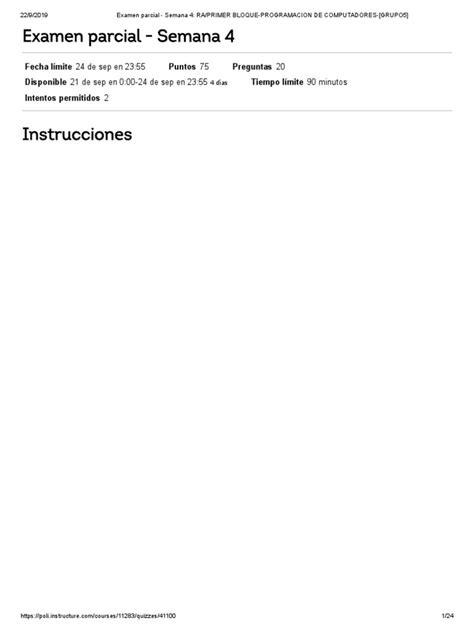 Examen Semana 4 Programacion Pdf Java Lenguaje De Programación Metalogica