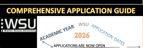 Wsu 2026 Application Key Dates Requirements And How To Apply Apply