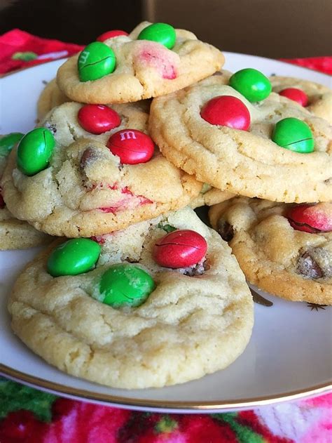 Magical Peanut Butter M M Christmas Cookies Kindly Unspoken Recipe