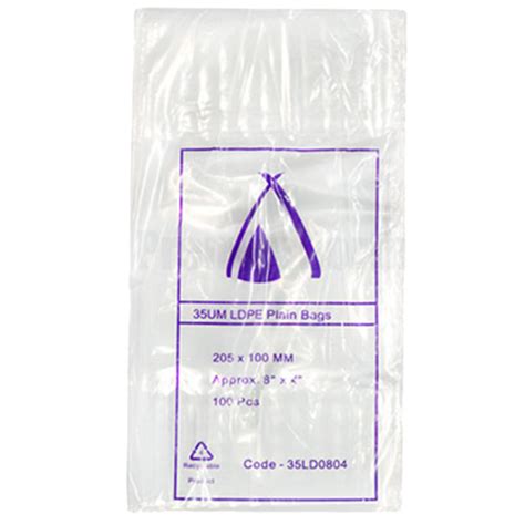 TP X LDPE BAG UM PCS X PACK Quality Food Packaging