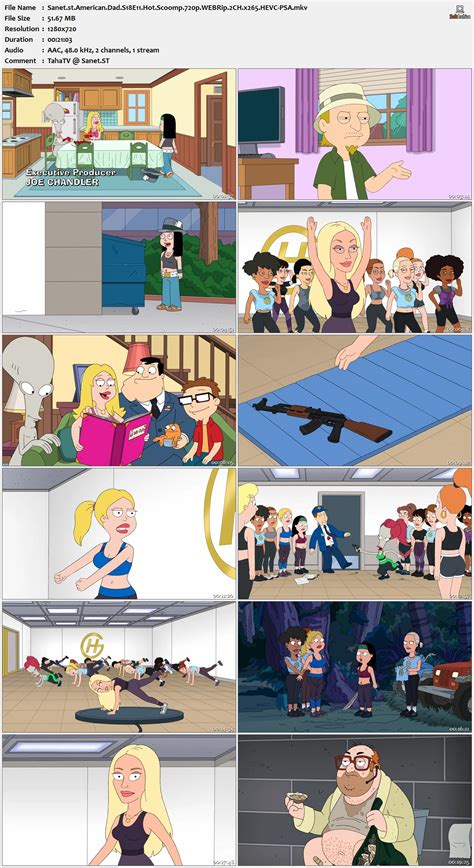 American Dad S18e11 Hot Scoomp 720p Webrip 2ch X265 Hevc Psa Softarchive