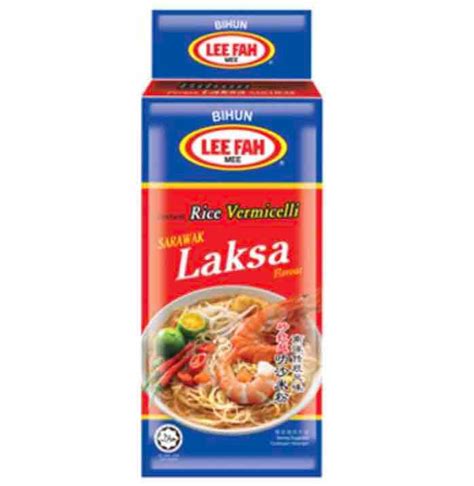 Ready Stock 4 Sets X 80g Sarawak Laksa Bihun Vermicelli Laksa Sarawak Mihun 利华砂拉越叻沙米粉