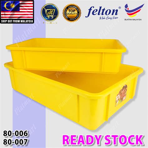 Platmart Ready Stock Felton M And L Size Stackable Food Grade Tray