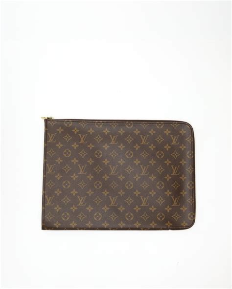 Vintage Louis Vuitton Monogram 17 Inch Laptop Case A Retro Tale