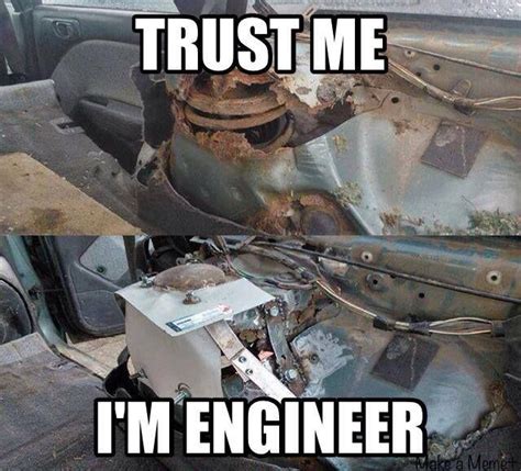 Trust Me Im Engineer Car Humor