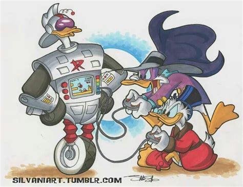 Darkwing Duck And Scrooge Mcduck Walt Disney Characters Scrooge
