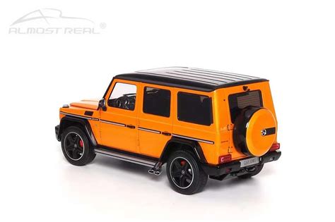 118 Almost Real Mercedes Benz G Class G63 Amg Orange Car Model