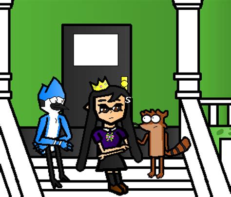 Mordecai And Rigby Cheer Sofia Up By Princesssofia254 On Deviantart