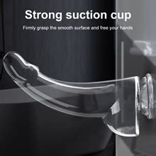 Wose Realistic Clear Cute Dildo Soft Flexible False Penis