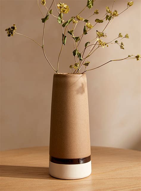 Speckled Glaze Striped Vase Simons Maison Stylish Objects And Decor
