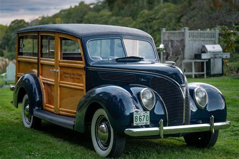 1938 Ford Woodie Station Wagon For Sale On Bat Auctions Sold For