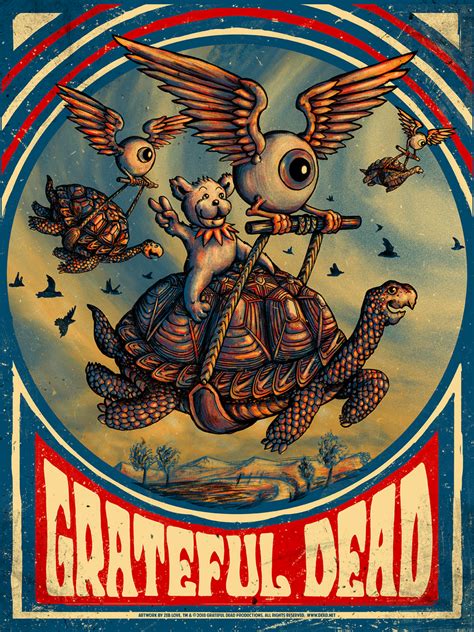 Inside The Rock Poster Frame Blog Grateful Dead Prints By Zeb Love Release