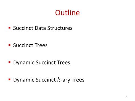 Ppt Succinct Dynamic Ary Trees Powerpoint Presentation Free