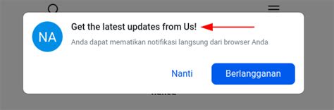 Cara Mengaktifkan Dan Menggunakan Fitur Push Notification Utas