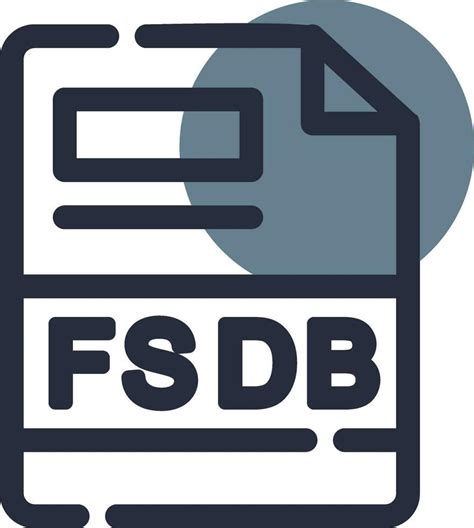 Fsdb Creative Icon Design 31488489 Vector Art At Vecteezy