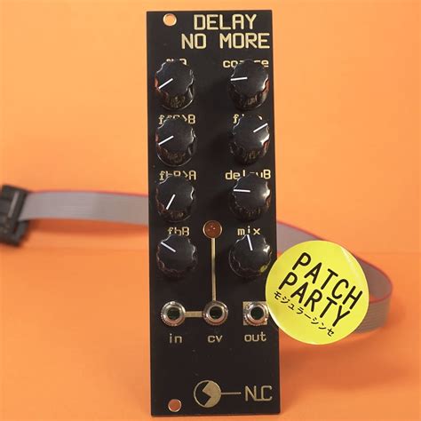 Nonlinearcircuits Delay No More Effect Nlc Eurorack 8hp Reverb